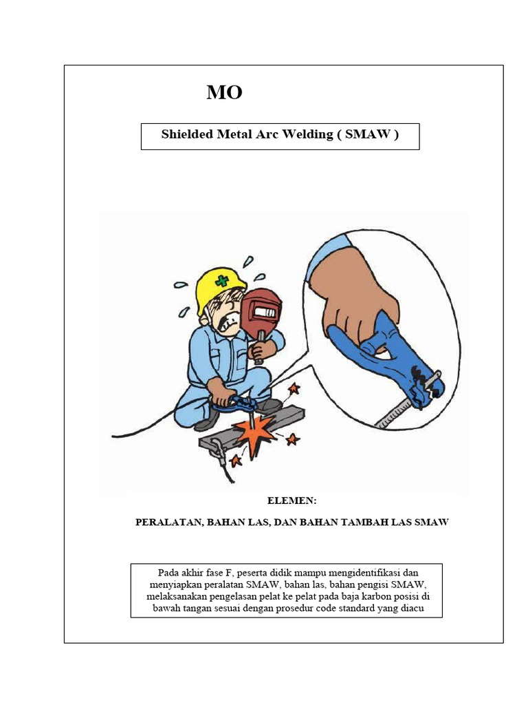 Modul Peralatan, Bahan Las SMAW | PDF | Karier & Perkembangan