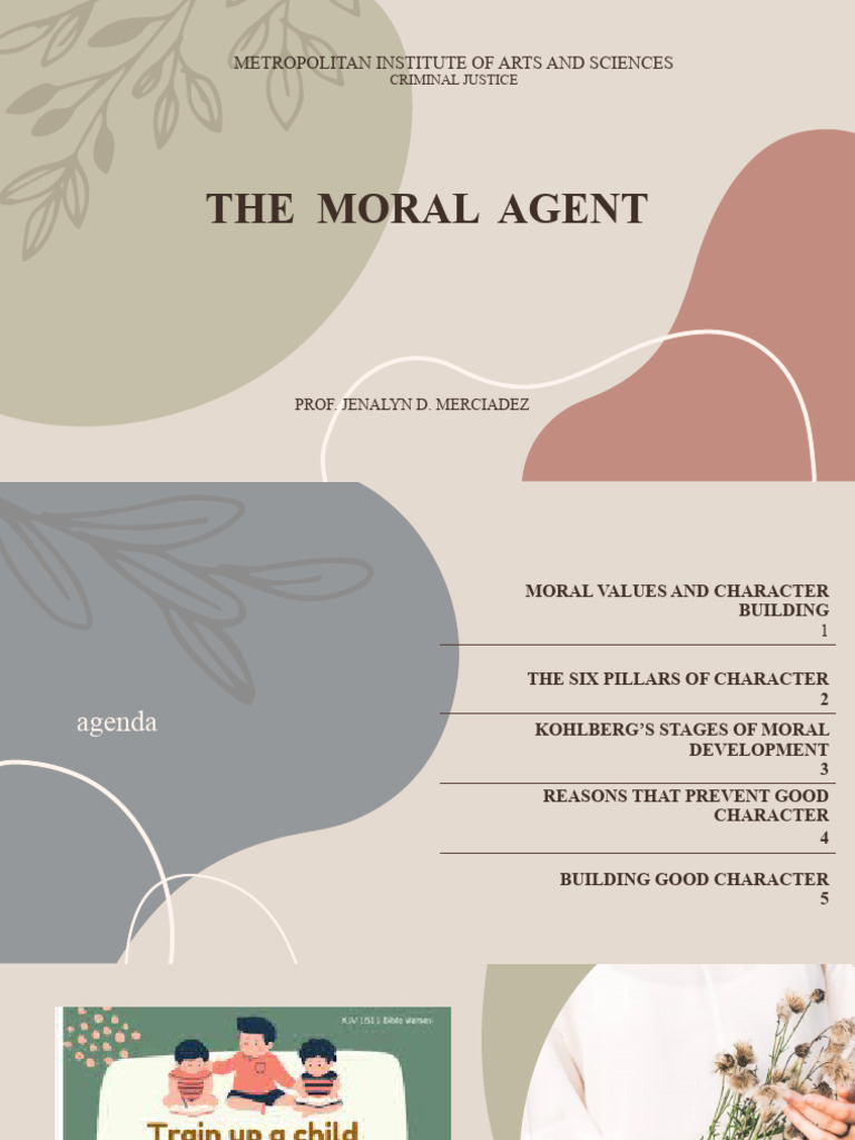 The Moral Agent Part 2 | PDF