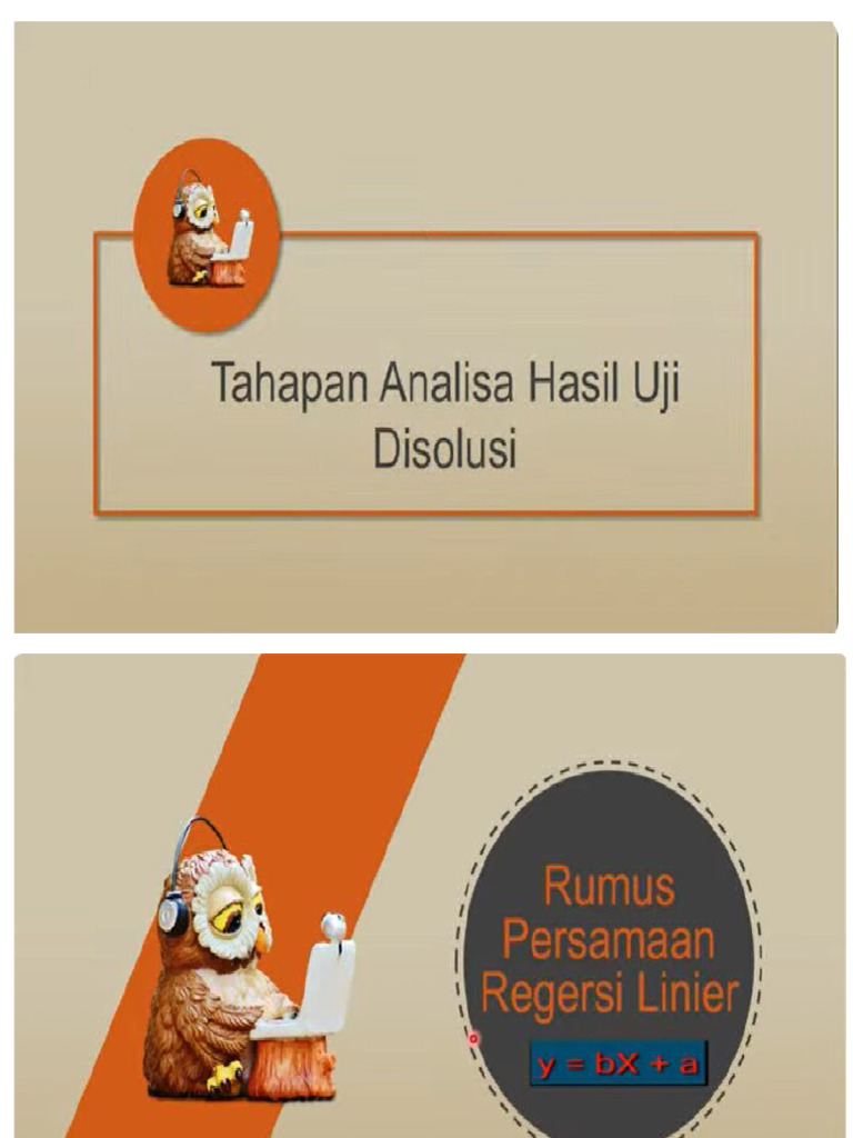 Analisa Hasil Disolusi | PDF