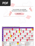 2025 2026 Kalender Akademik PAUD Jateng | PDF