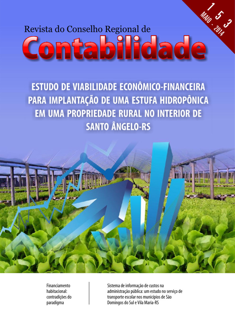 implantação estufa hidropônica viabilidade rev_153 | PDF | Valor ... implantação estufa hidropônica viabilidade rev_153 | PDF | Valor ...