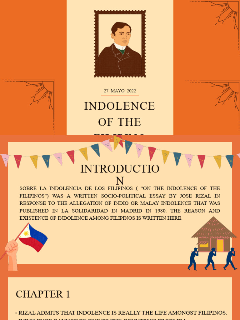 Rizal's Insights on Filipino Indolence | PDF | Social Science