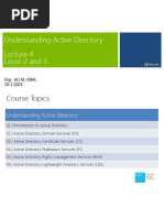 Active Directory Notes | PDF | Computers