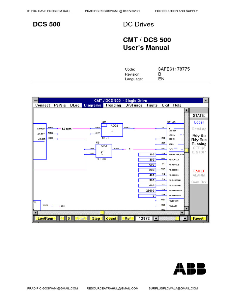 Abb CMT Dcs 500 User Manual | PDF | Computer File | Button (Computing)