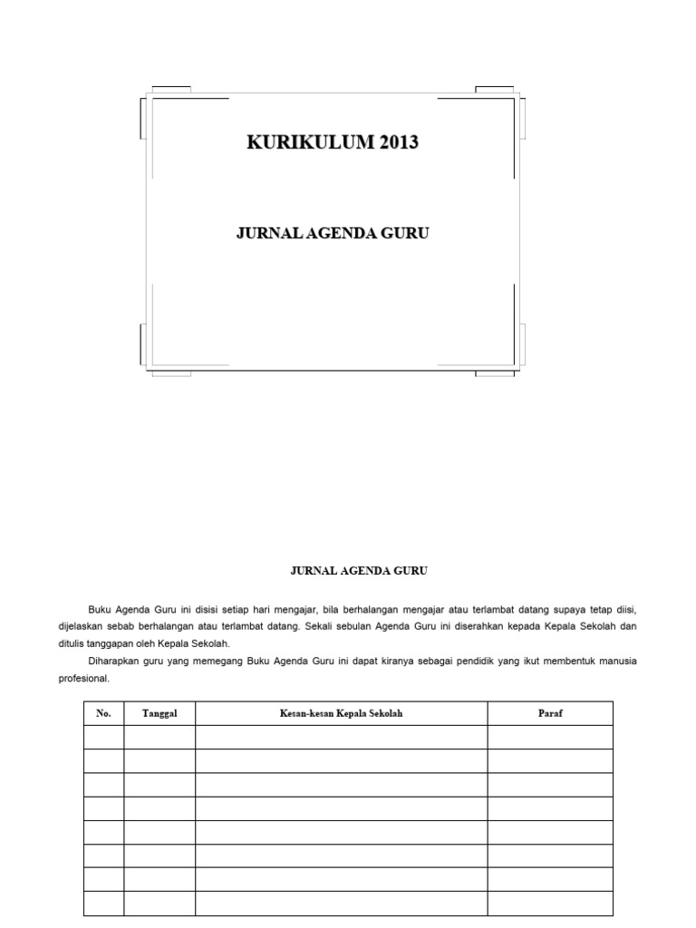 Jurnal Guru Mengajar | PDF