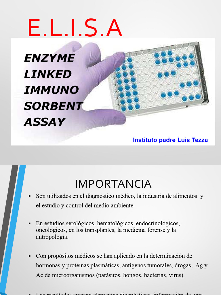 Elisa | PDF | Elisa | Biología