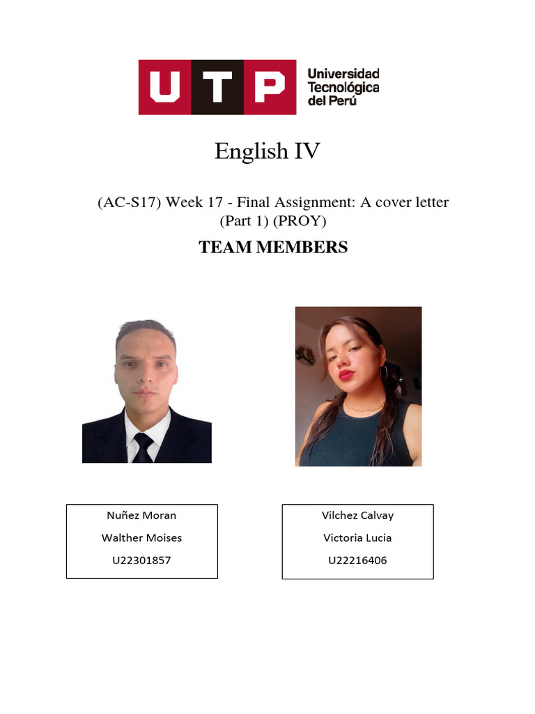 English IV - Proy Final 24 | PDF