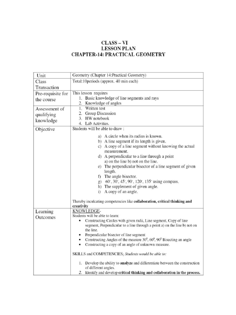 Practical Geometry | PDF