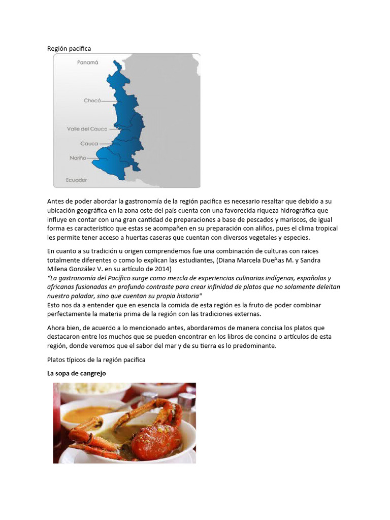 Documento 1 | PDF | Mariscos | Comida y bebida