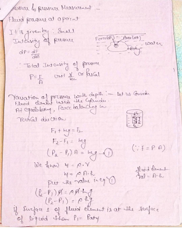 02N Fluid Dynamics Part 2 Notes PDF | PDF