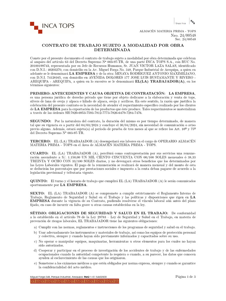 Blobhttps/www - Miportal.incatops - Com/d39e0943 587b 419f Bd13 B5fd08993daa | PDF | Derecho laboral