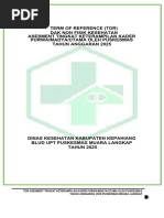 TOR Pendampingan ILP 2025 | PDF