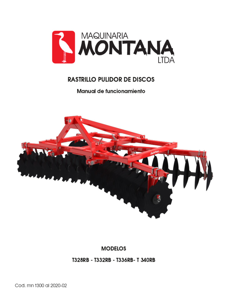 Pulidor de Disco | PDF | Tractor | Tornillo