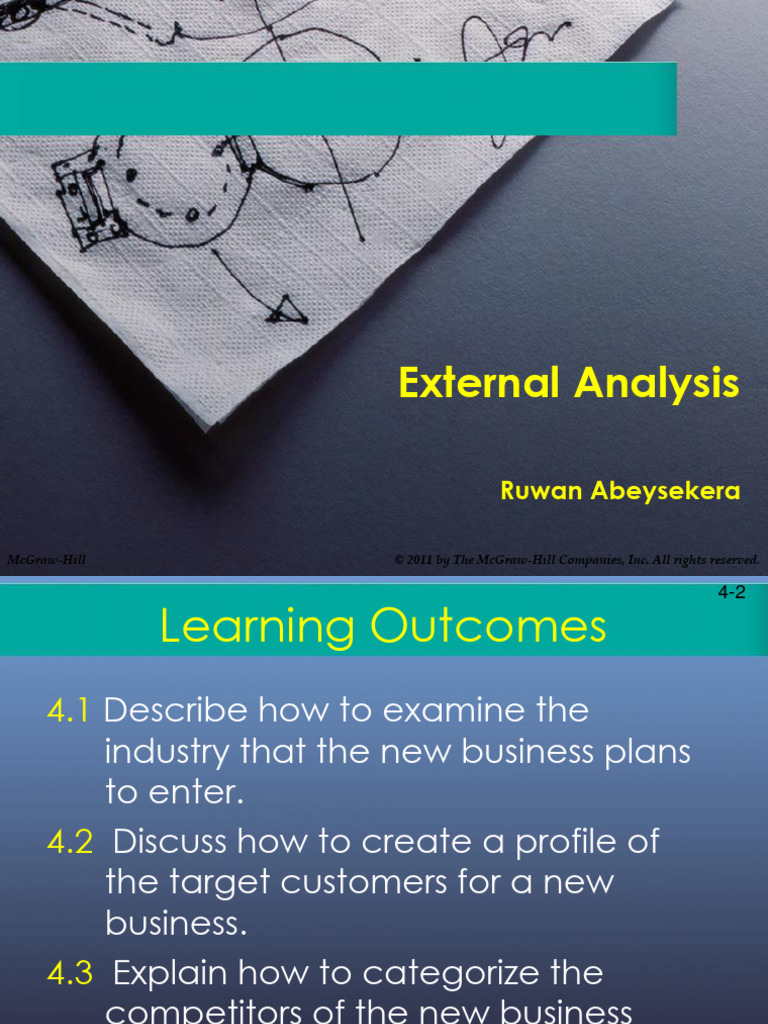 5_external analysis | PDF | Competitive Advantage | Profit (Economics)