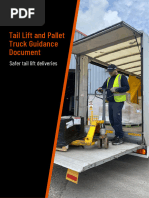 Tail Lift Delivery Guidelines | PDF | Truck | Road