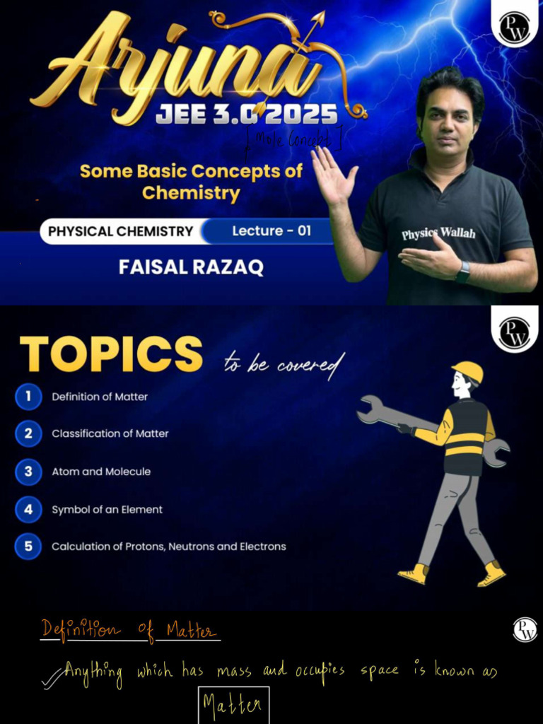 Some Basic Concepts Of Chemistry 01 Class Notes Pdf 8909