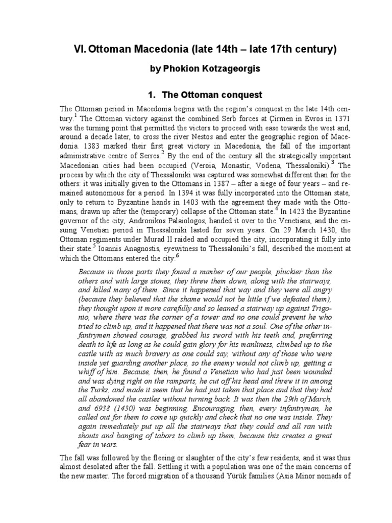 Ottoman Administration in Macedonia: Military Organization and Taxation ...