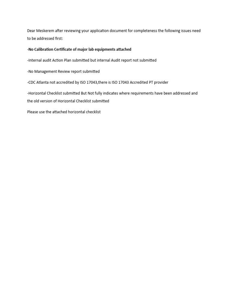 Findings From ENAO For Mettu Karl After Application | PDF