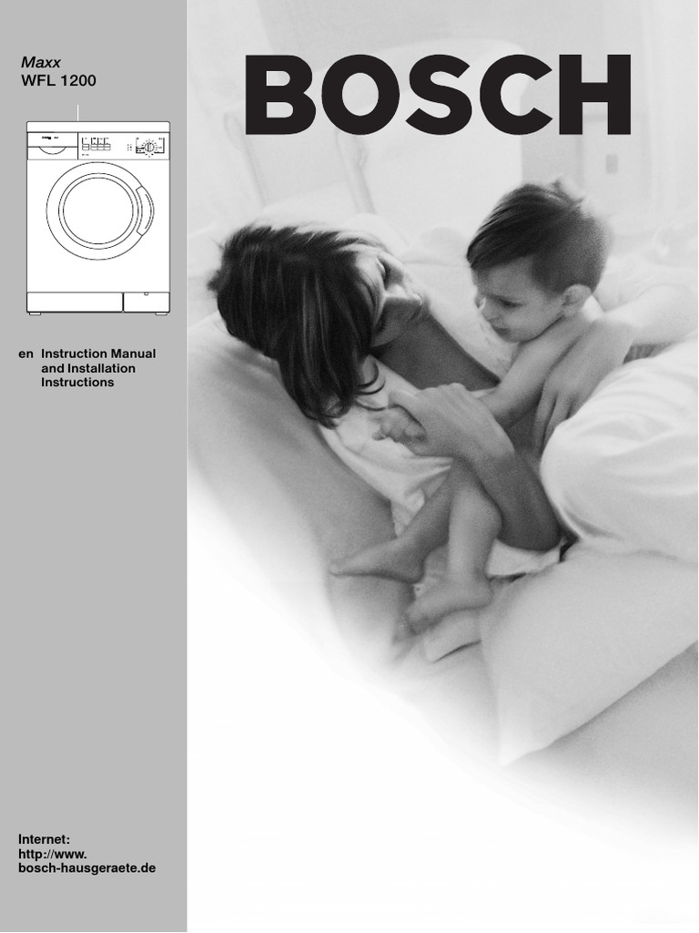 Bosh Masina Manual | PDF