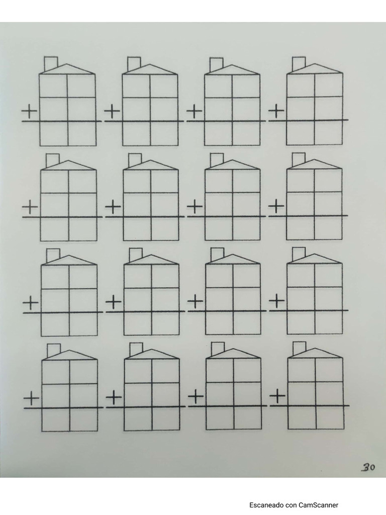 Casitas de Suma y Resta | PDF