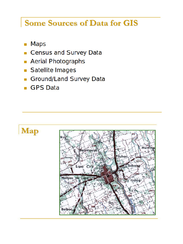 Data Acquisition in GIS | PDF