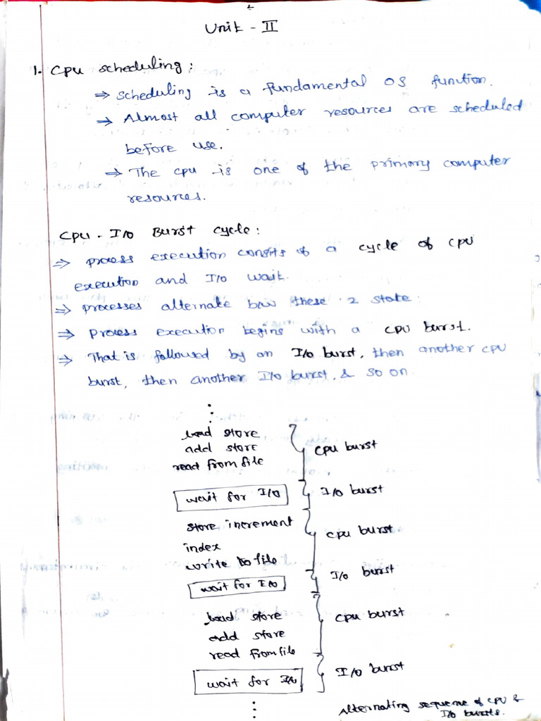os unit 2 part 1 | PDF