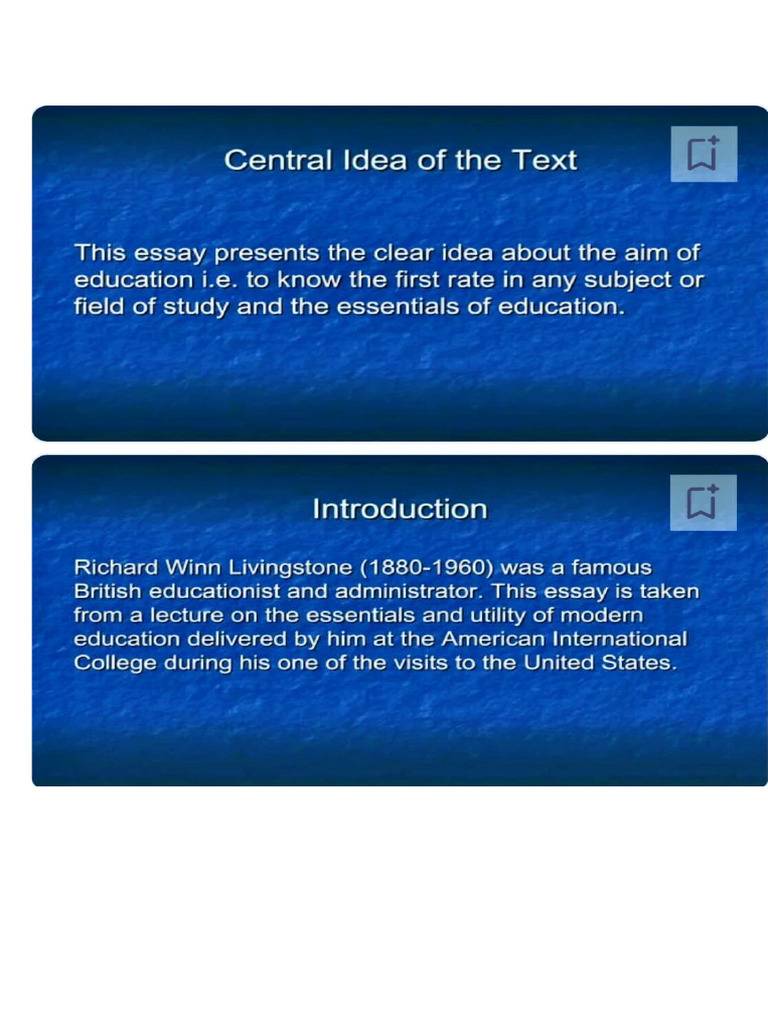 Essentials of Education 24-25 | PDF | Human Nature | Liberal Arts Education