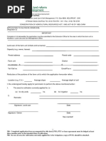 PCIC Crop Insurance Application Form | PDF | Insurance | Food Industry