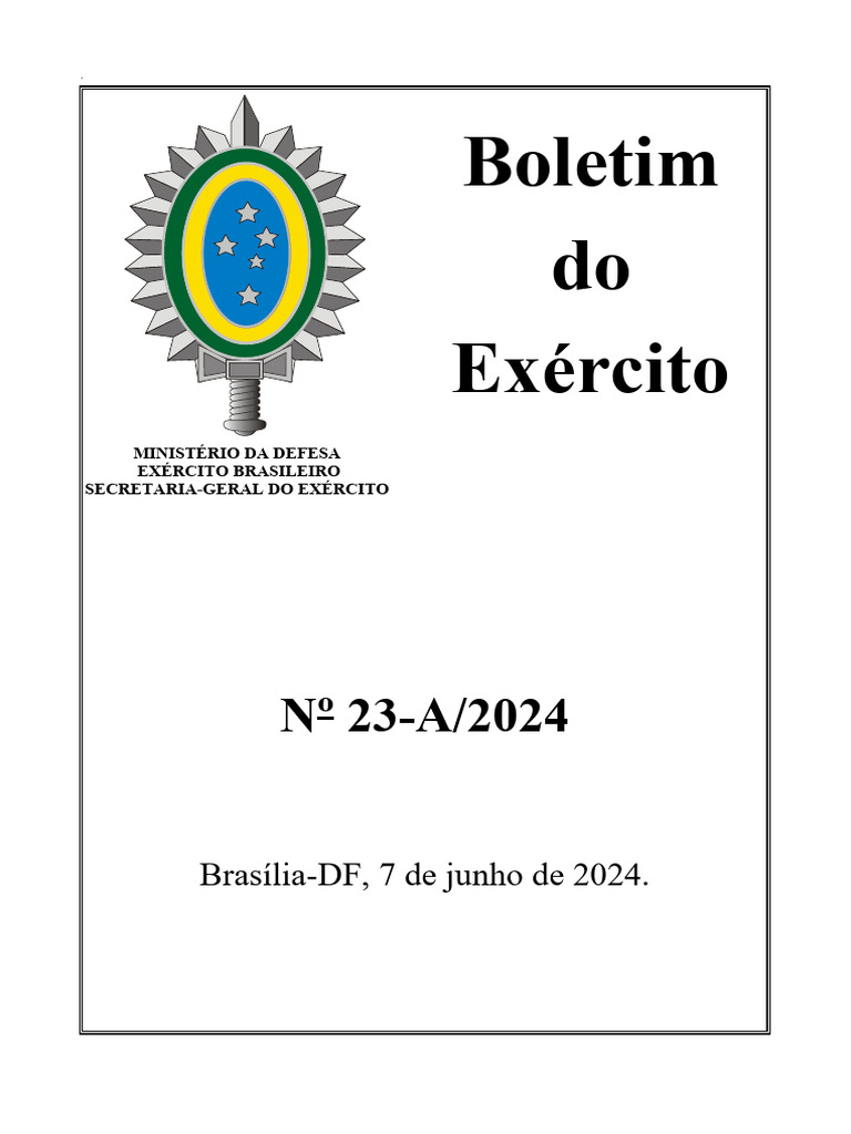 Altera Dispositivos Do Regulamento de Uniformes Do Exército ...