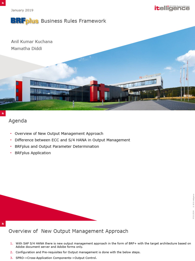 BRF+ Training - Jan 2019 | PDF | Systems Engineering | Computing