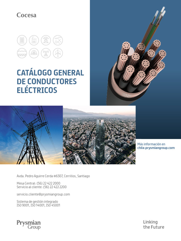 Catalogo cocesa-prysmian-group | PDF | Cobre | Conductor electrico