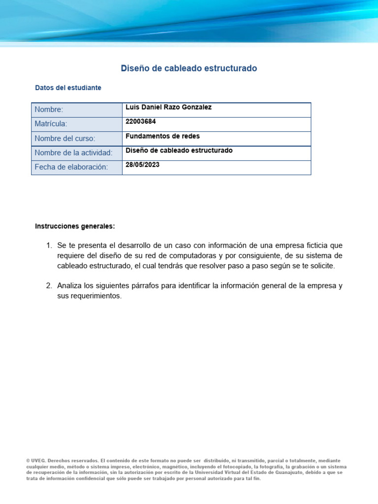 Daniel - Razo - R5 - U3 | PDF | Red de computadoras | Informática