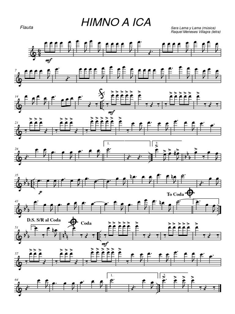 Himno Ica PDF Unido | PDF