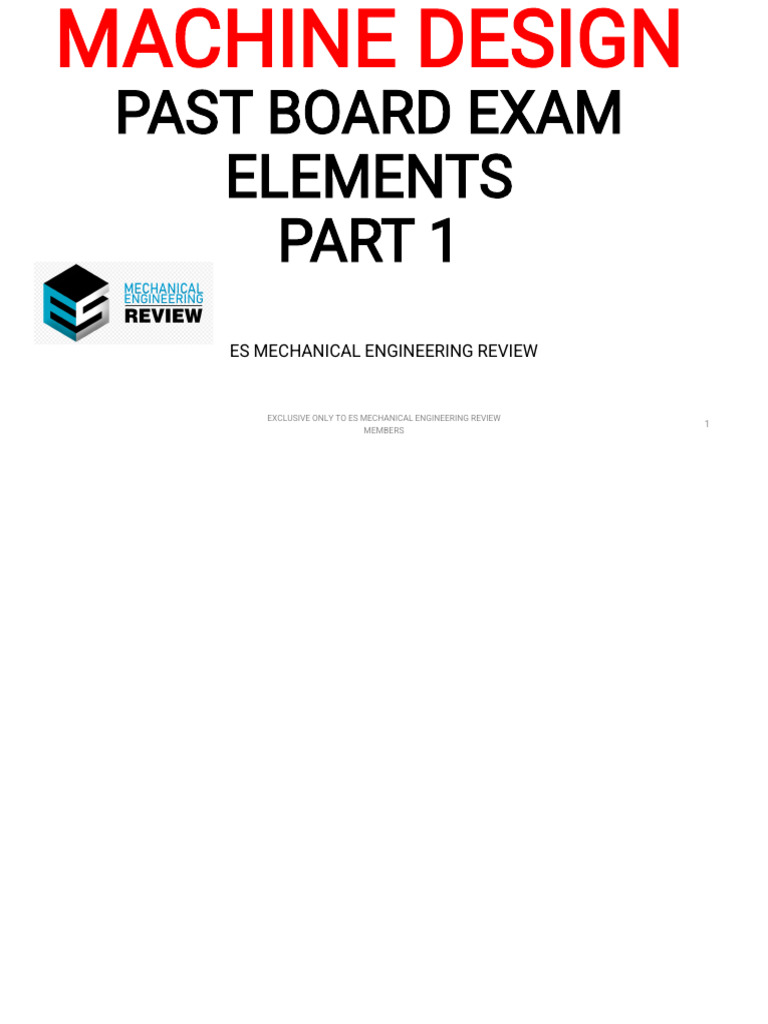 MDSP Elements | PDF | Axle | Young's Modulus