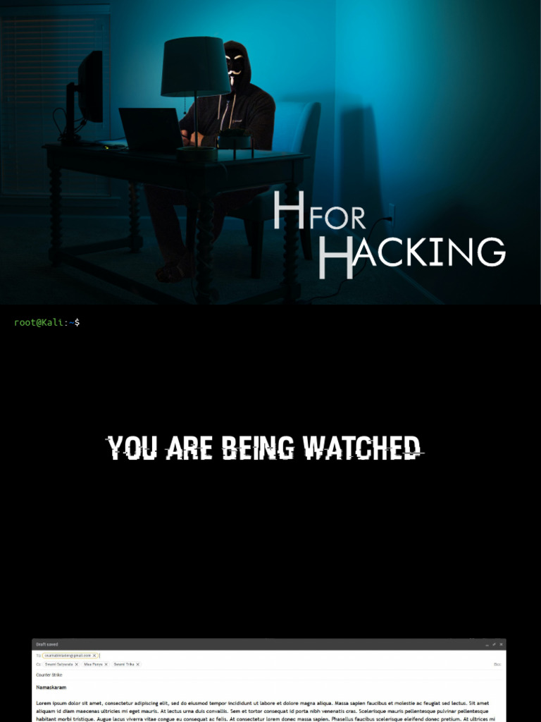 H For Hacking | PDF | Security Hacker | Security