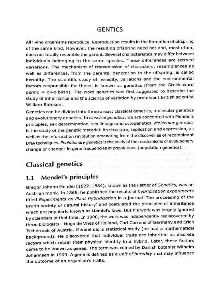 GENTICS | PDF | Meiosis | Mitosis