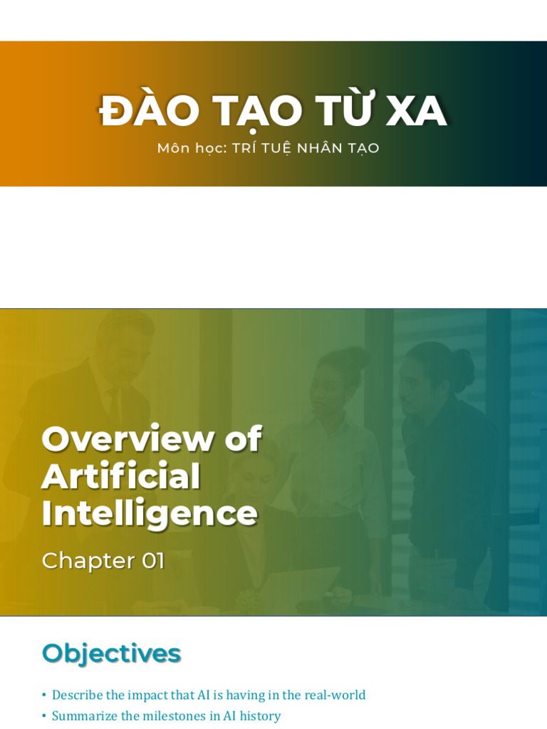 Chapter. 01 - Overview of Artificial Intelligence | PDF | Artificial ...