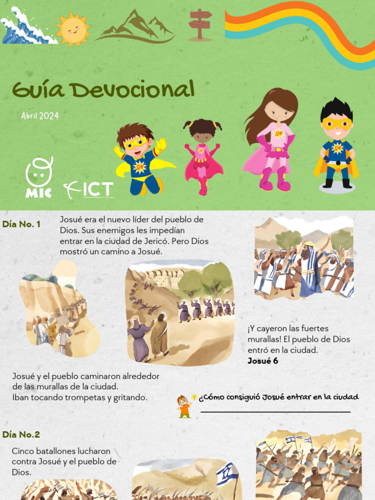Guía Devocional MIC (Abril) | PDF | David | Libros de reyes