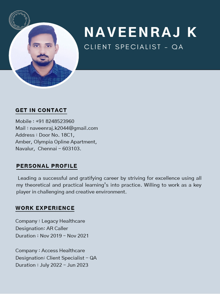 Resume - Naveen | PDF