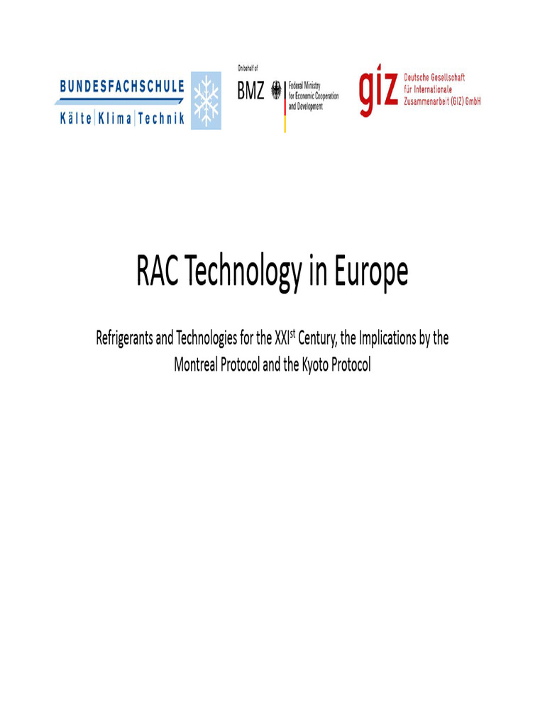 030 - RAC Technology in Europe | PDF | Propane | Chemical Process ...