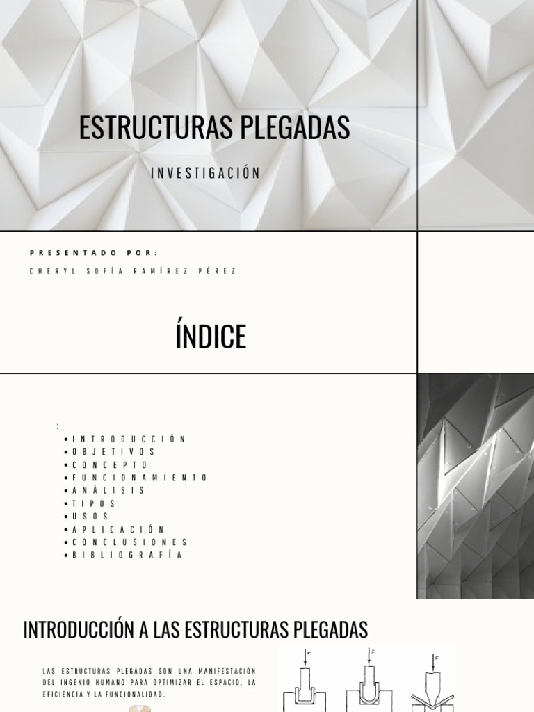 Estructuras Plegadas | PDF | Origami | Hormigón