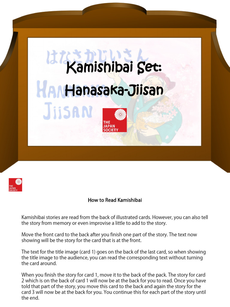 Hanasaka Jiisan Print Version | PDF