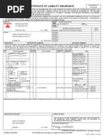 Sample COI | PDF | Liability Insurance | Insurance