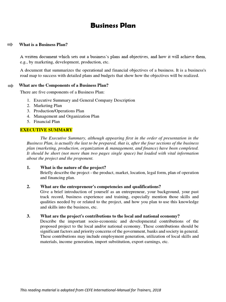 Business-Plan-P1-Market-Plan | PDF | Retail | Marketing