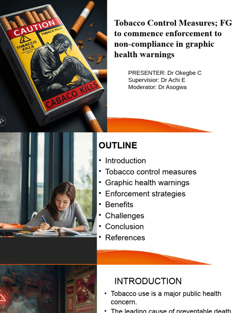 Final Corrected PPT On TBM | PDF | Tobacco Smoking | Addiction