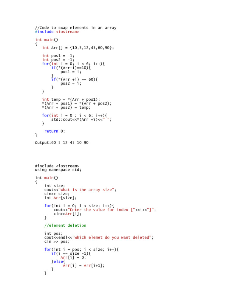Need To Know Algoritims | PDF | Namespace | Computer Programming