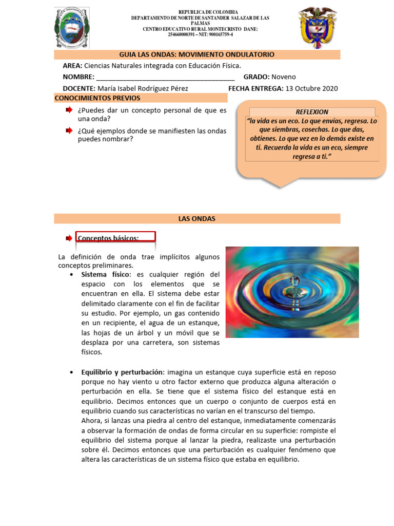 Ondas 2 | PDF | Olas | Refracción