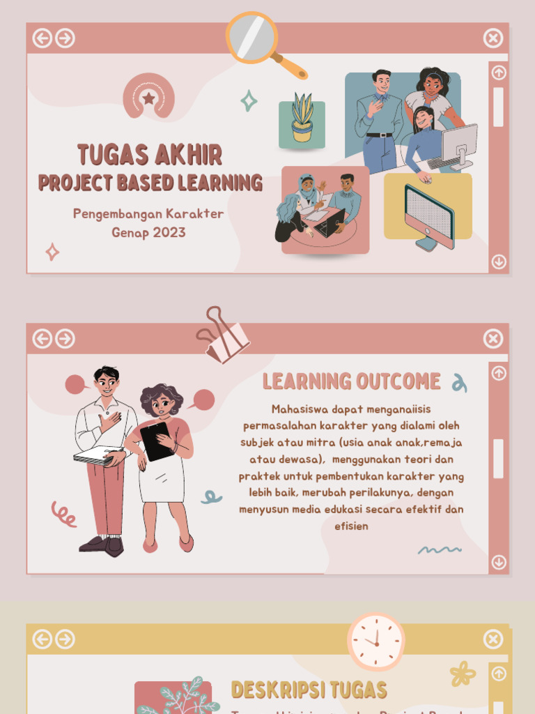 Tugas Project Based Learning Pengkar Ganjil 2023 | PDF | Karier & Perkembangan | Seni