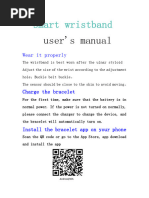 Smartwatch User Manual Guide | PDF | Smartwatch | Smartphone