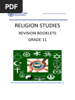 Religion Studies (Grade 10) QP+Memo Term 1 2022 | PDF | Religious Faiths